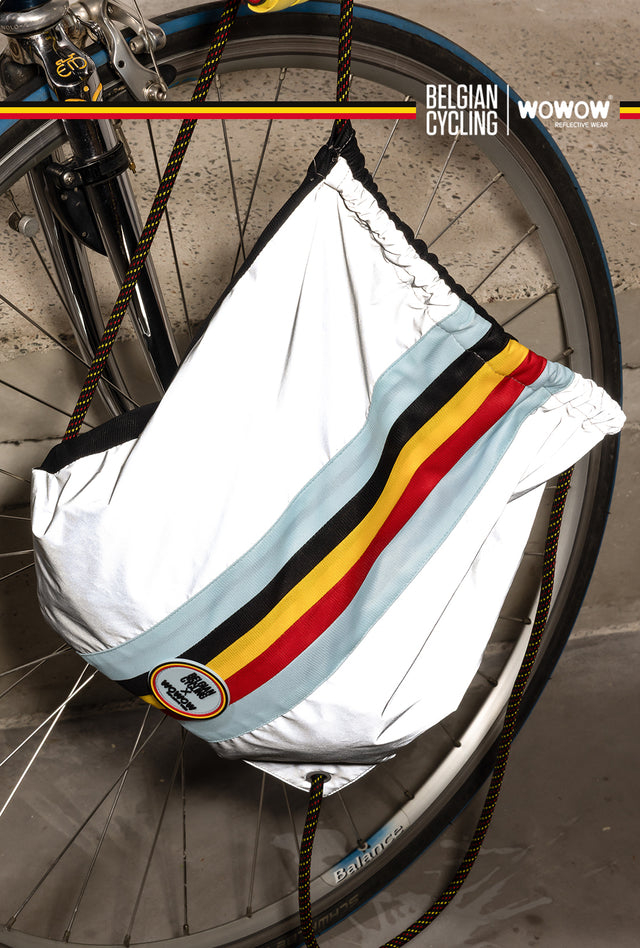 Belgian Cycling Sportbag Full Reflective - WOWOW Reflective Wear